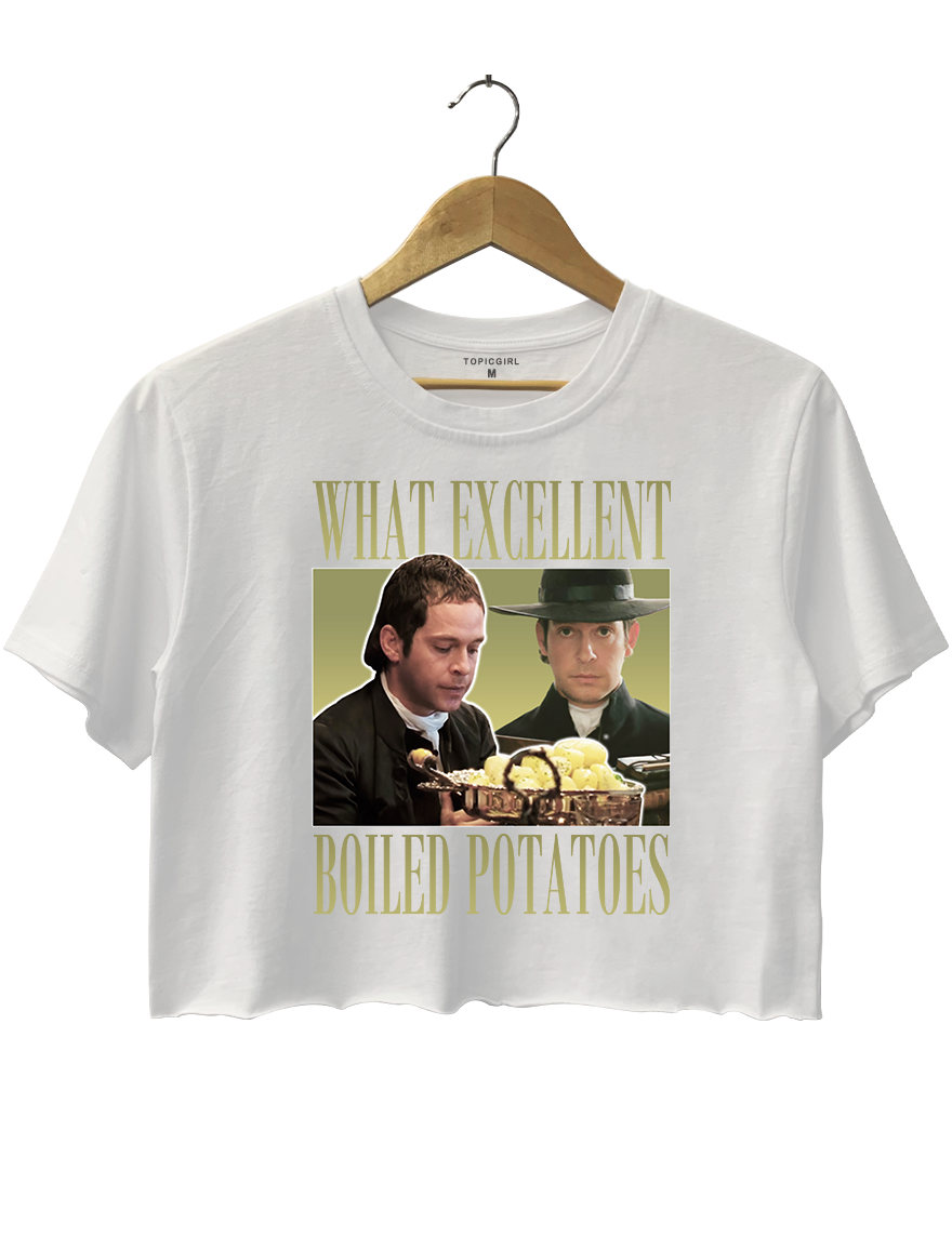 What Excellent Boiled Potatoes Crop Top – topicgirl