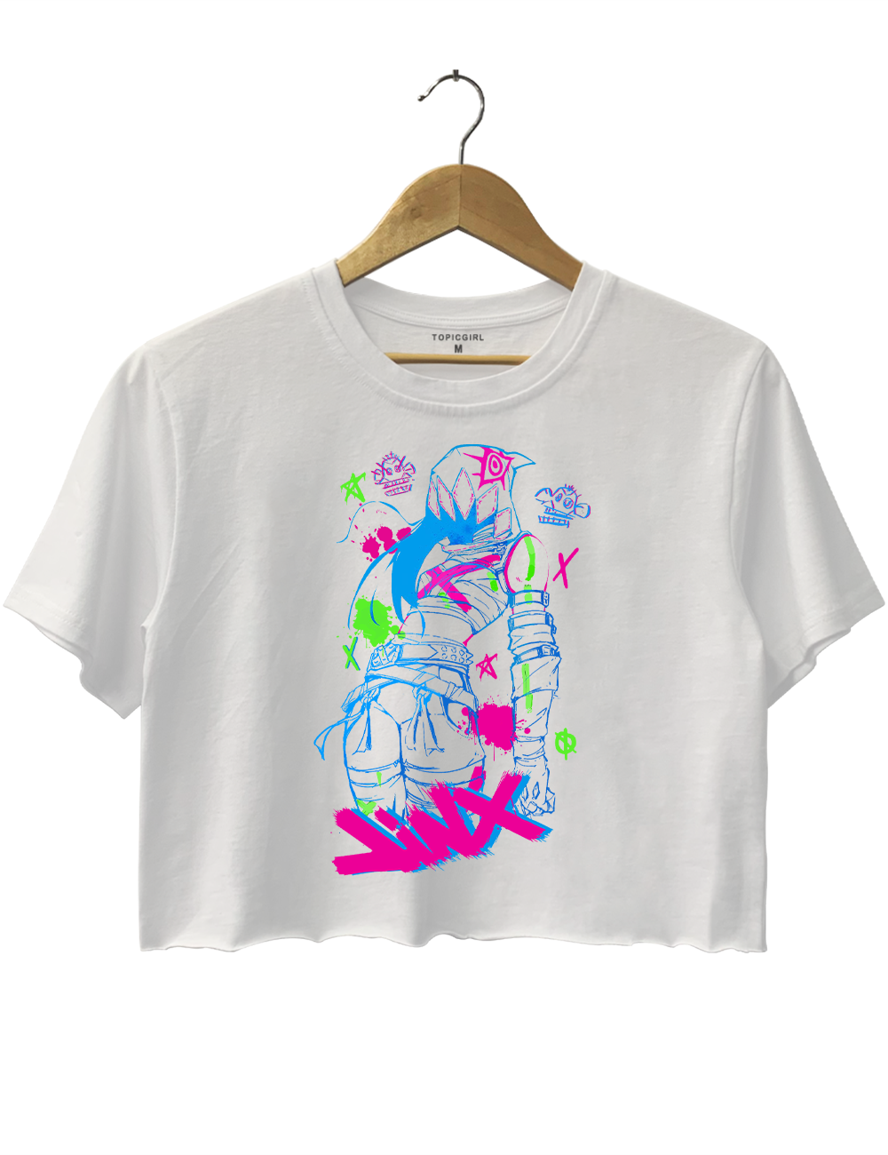 Arcane Jinx Crop Top – topicgirl