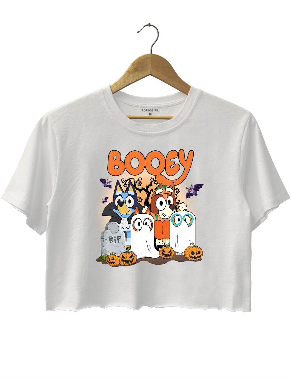 Booey Spooky Crop Top – topicgirl